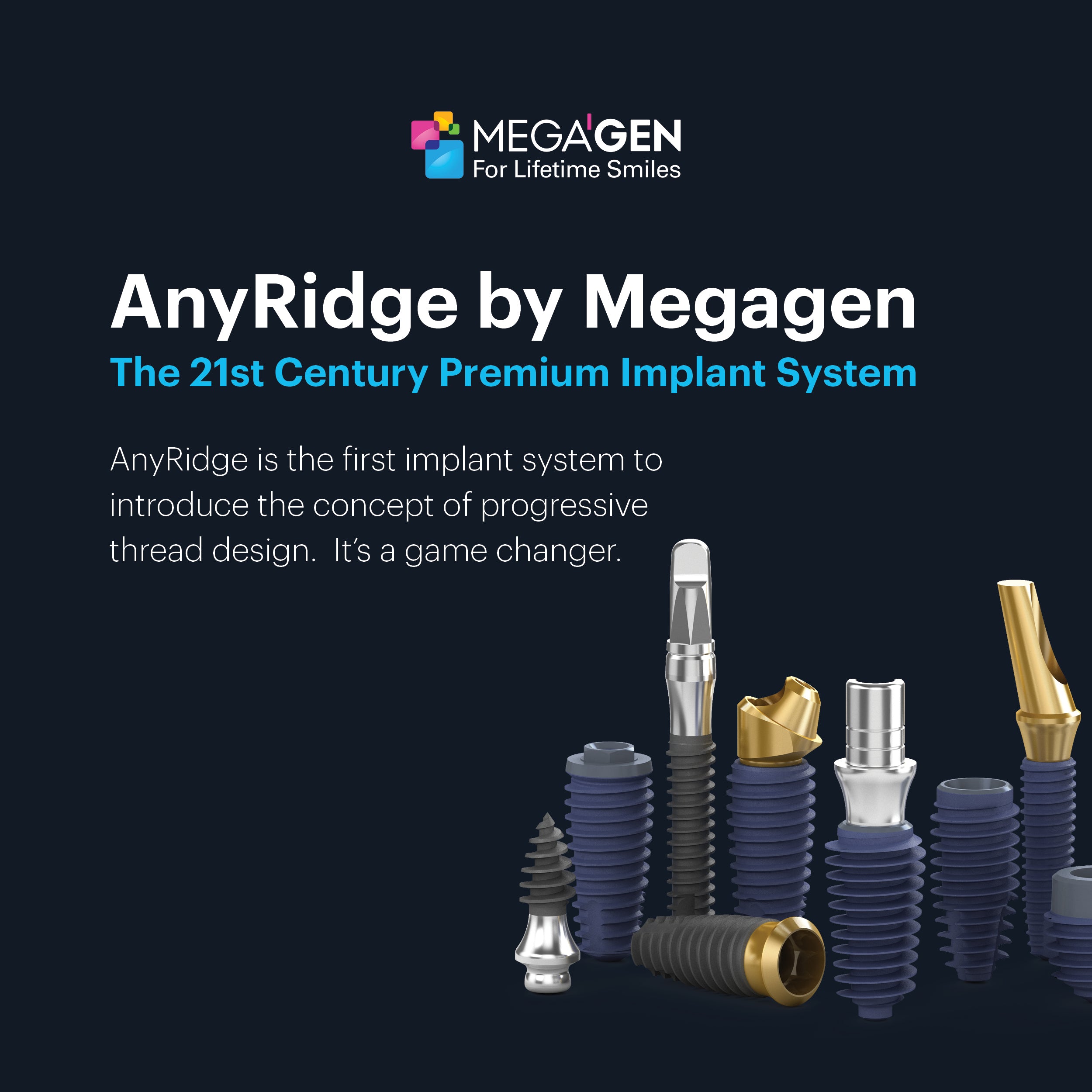 MEGAGEN👉🏻Why AnyRidge?
