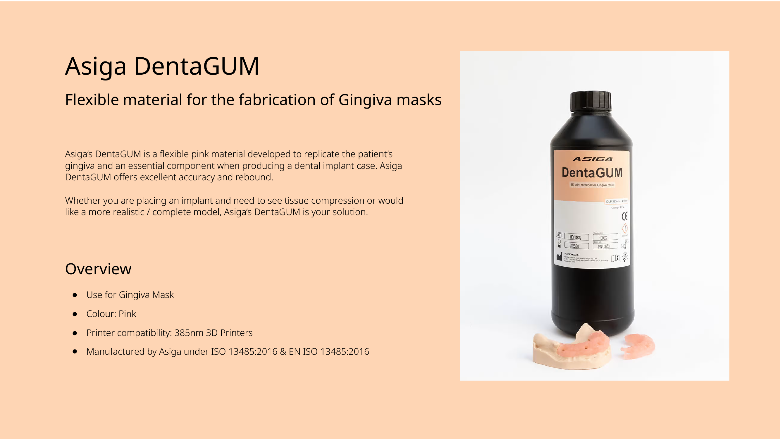 product-consumable- Print resin